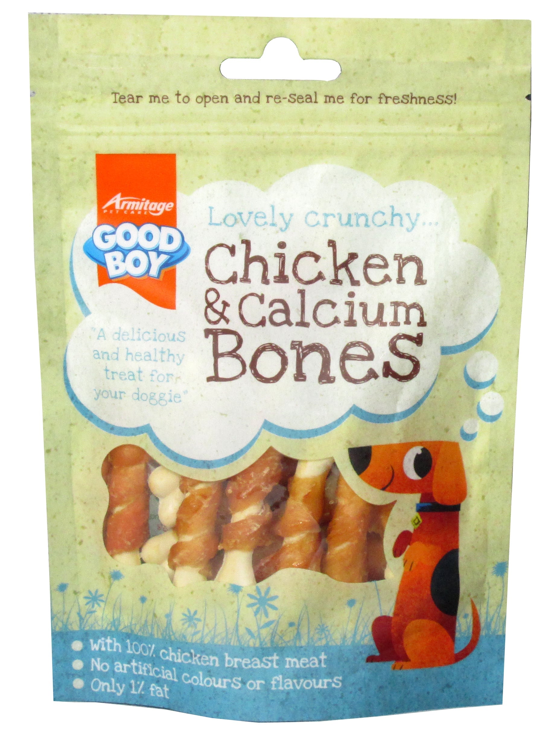 Good Boy Chicken & Calcium Bones 100g - Where To Find Us | Good Boy