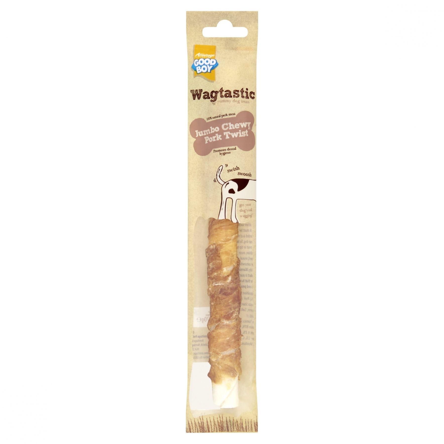 Good Boy Wagtastic Jumbo Chewy Pork Twist Dog Treats 70g - Where To ...