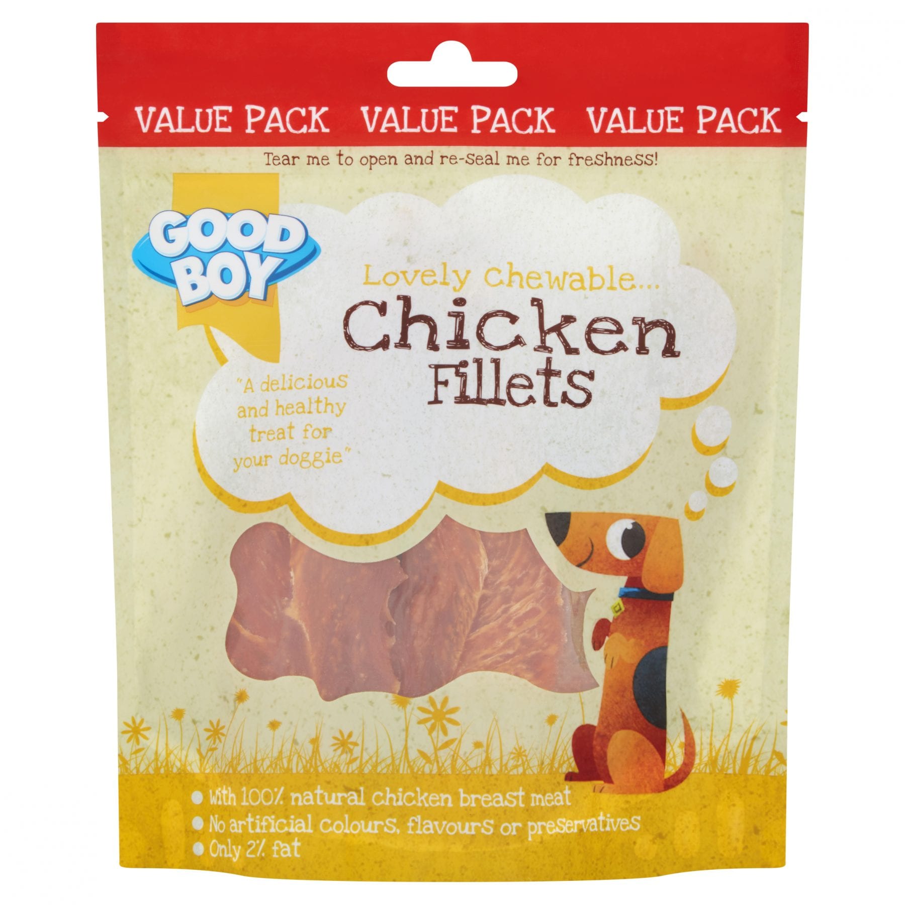 Good Boy Chicken Fillets Dog Treats 220g - Where To Find Us | Good Boy
